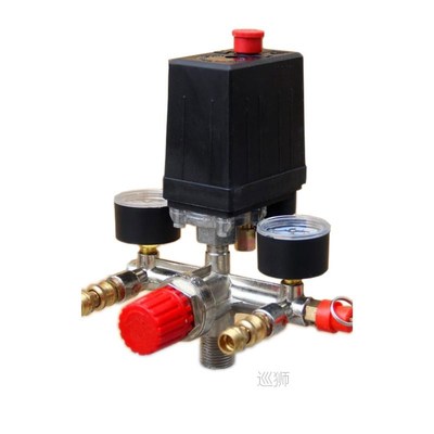 Air Compressor Pressure Valve Switch Manifold Relief Regulat