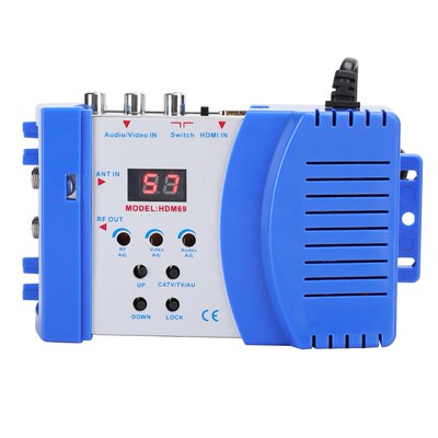 Digital RF HDMI Modulator AV to RF Converter VHF UHF PAL/NTS