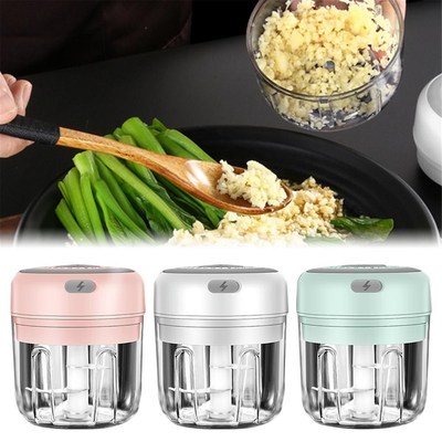Vegetable Chopper Electric Garlic Masher Sturdy Grinder Meat