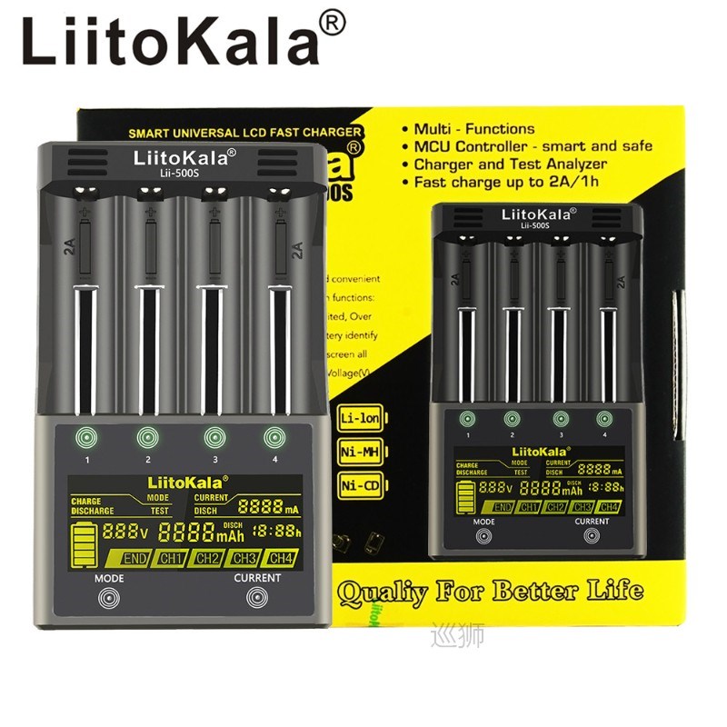 Lii-PD4 Lii-S2 Lii-S4 Lii-402 lii-500 lii-PD2 lii-S8 18650 2