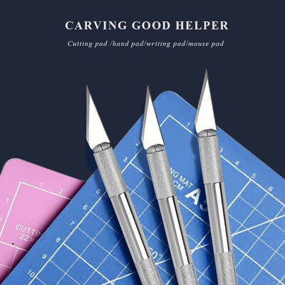 Sharp Carving Knife Combination With 4 Blades Art Knife Carv