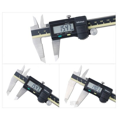 Caliper Digital LCD Vernier Calipers 6 Inches 150mm 500-196-