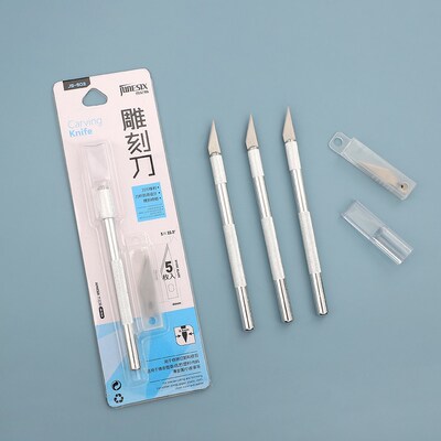4 bldes Sharp blade Carving knife combination simple utility