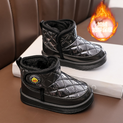 儿童雪地靴冬季室外防水保暖