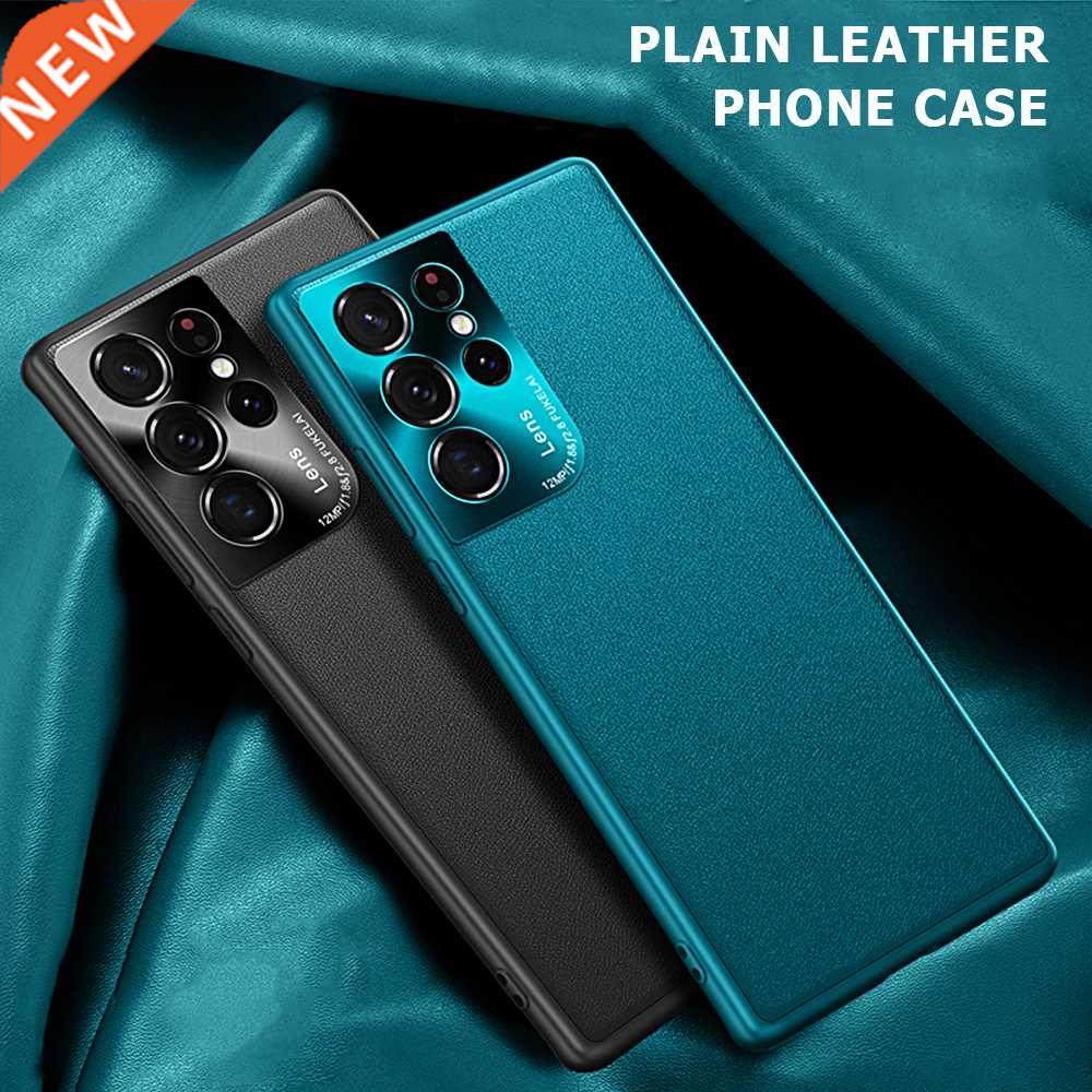 Leather Phone Case For Samsung Galaxy S22 S21 Ultra S22 Plus_虎窝淘