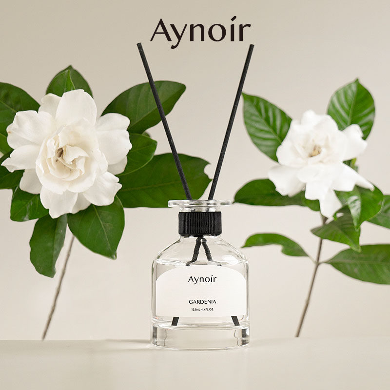 Aynoir栀子花香薰室内持久腊梅青草桂花白兰花无火藤条房间香现货
