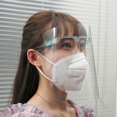 AntiOil Splash Guard Transparent AntiFog Face Shield Full Fa