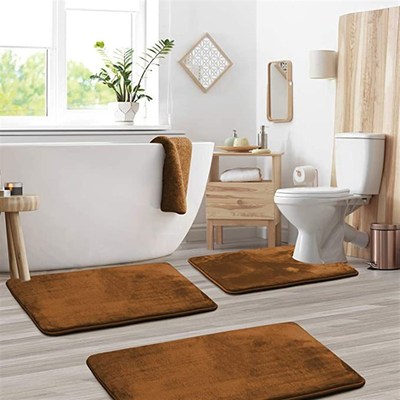 AntiSlip Bathroom Absorbent Carpet Mat Bedroom Bedside Mat W