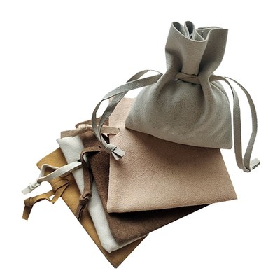 Jewelry Pouch Velvet Bag Black Drawstring Pouch for Earrings