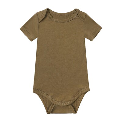 Bamboo Fiber Infant Romper 2025 EuroAmerican Toddler Boys Gi