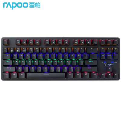 雷柏（Rapoo）V500PRO-87多模版机械键盘无线蓝牙键盘有线键盘无