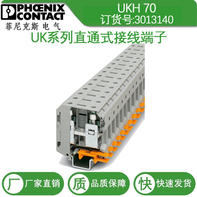 菲尼克斯 组合式接线排大电流端子端子排 UKH 70  3213140 70平方