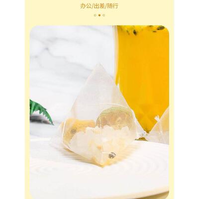 百香果柠金桔茶花檬果茶包冲泡饮花茶水果茶冷泡料茶干柠檬LNN冻