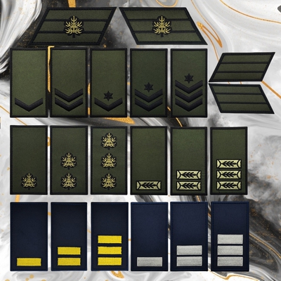 Israeli 以色列军迷肩章战术背心士气章刺绣魔术贴徽章户外背包贴