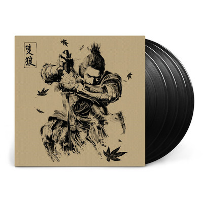 现货 Materia原厂游戏周边 只狼 黑胶唱片 四片装 Sekiro