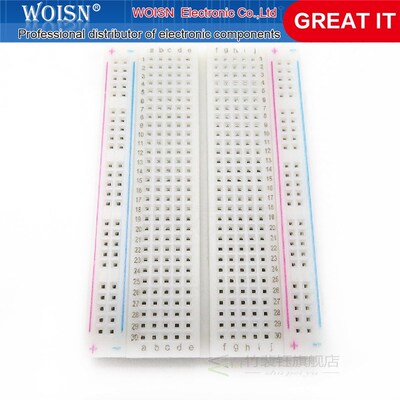 2pcs/lot 400 Points Solderless Bread Board Breadboard PCB Te
