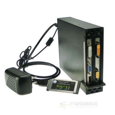 Expresscard 34 To 2 PCI-e 16x slots adapter Laptop Express c