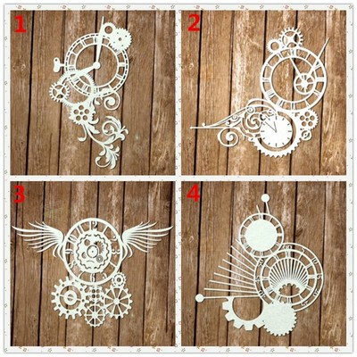 12PCS Mechanica Steampunk  Metal cutting dies cut die mold d