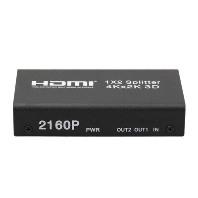 NI5L HDMI Split 1x2 Splitter 1 HDMI IN 2HDMI OUT 4Kx2K 3D 21