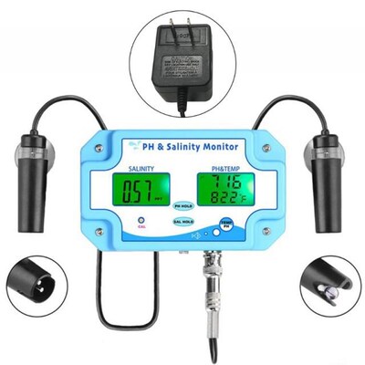 Newest PH-2987 3 in 1 Multi-parameter PH/Salinity/Temperatur