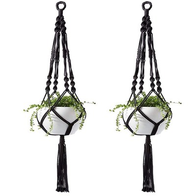 Plant-Linked Indoor And Outdoor Hanging Flowerpot Basket Cot