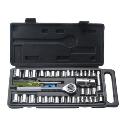 40pc Spanner Socket Set Car Vehicle Motorcycle Repair Ratche