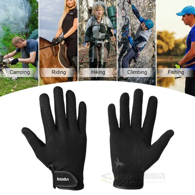 Wo Professional Horse Riding Gloves Equestrian Horseback Rid