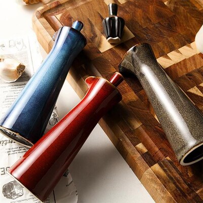 Ceramic Olecranon Vinegar Porcelain Olive Oil Pot Soy Sauce