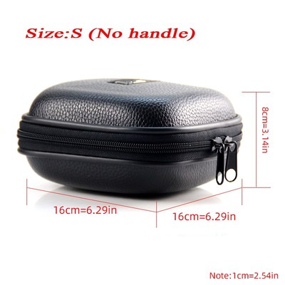 Fishing Bag Spinning Reel Case Cover Leather Fishing Reel Ba
