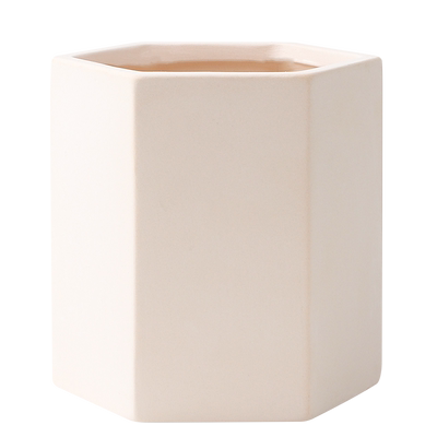 陶土中温素花盆透气吸水画画现代