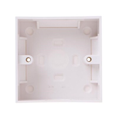 86 X 86mm Waterproof Wall Plate Junction Box Back Plate Box