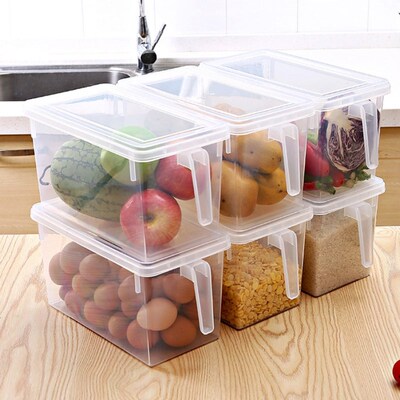 Kitchen Transparent Storage Box Grains Beans Storage Contain