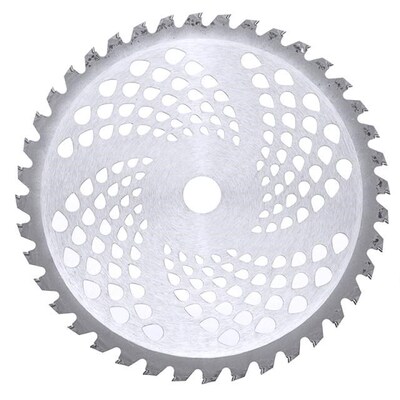 10 inch 40T Brush Cutter Blade Steel Lawn Mower Blade Bore D