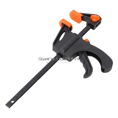 4/6/8/10/12 Inch Wood Working Bar F Clamp Grip Ratchet Relea