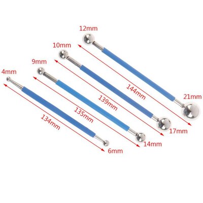 4pcs Double Stainless Steel Pressed Ball Tile Grout Tools Re