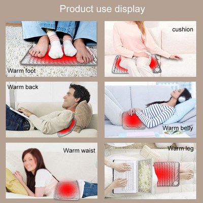 Electric Heating Pad Blanket Timer Physiotherapy Heating Pad