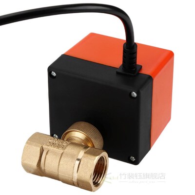 Ball Valve AC 220V Brass Electric Motorized Ball Valve 2 Way