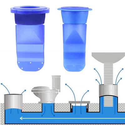 40 Tubes 50 Tubes Odor-proof Floor Leak Silicone Core Water