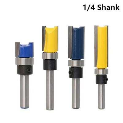 1/4 Shank Template Trim Hinge Mortising Router Bit Straight