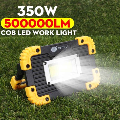 350W Portable Spotlight 500000lm Led 3 Modes Super Bright Sa
