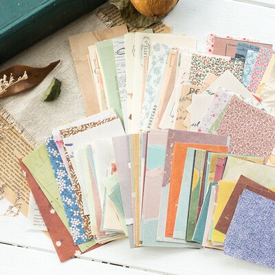 60sheets Vintage Collage Scrapbooking/Card Making/Journaling