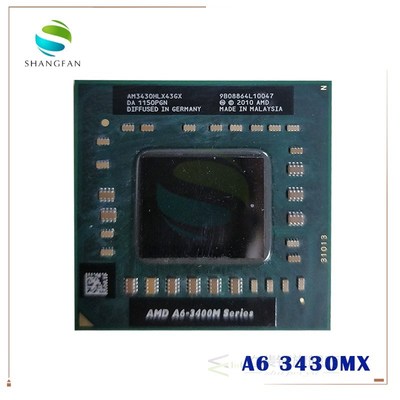 A6 3400M Series A6-3430MX A6 3430mx AM3430HLX43GX cpu APU wi
