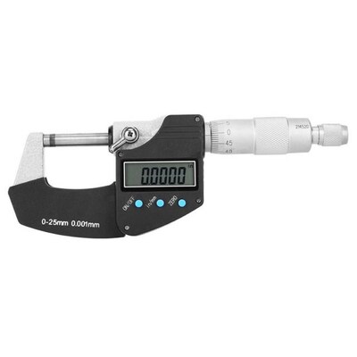 Micrometer Large Screen Digital Metric Imperial 0.001mm Accu