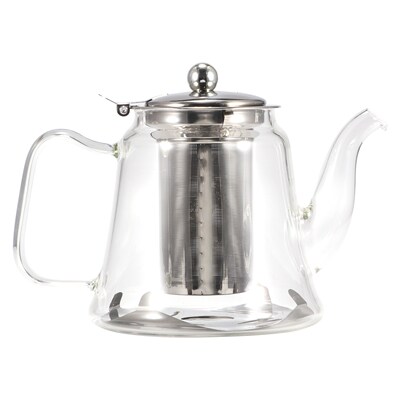 Borosilicate Glass Teapot 1200ML Glass Teapot Transparent Hi