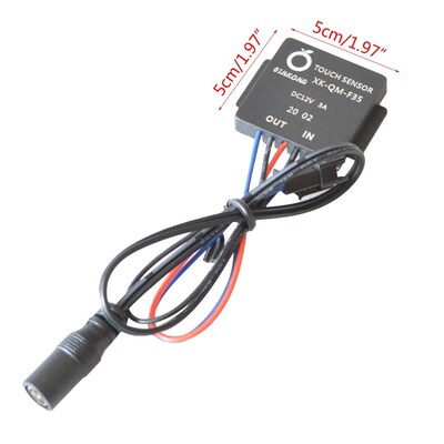 2-color Monochrome Smart Touching Sensor Switch 适用于 Dress