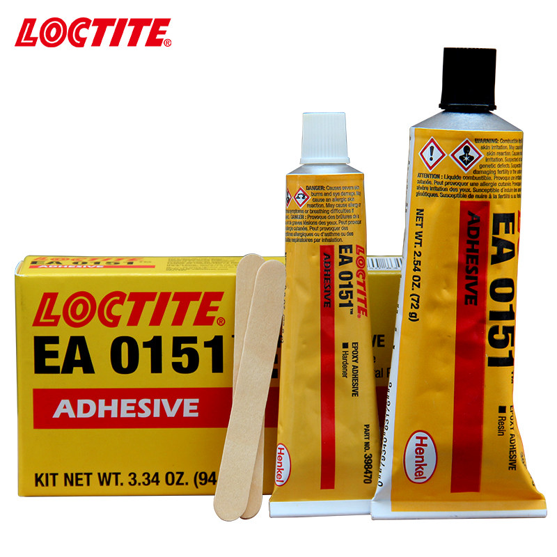 Loctite乐泰EA 0151膏状多表面结构胶透明环氧双组份胶粘剂应用于光纤元件玻璃金属电路板多种塑料_虎窝淘