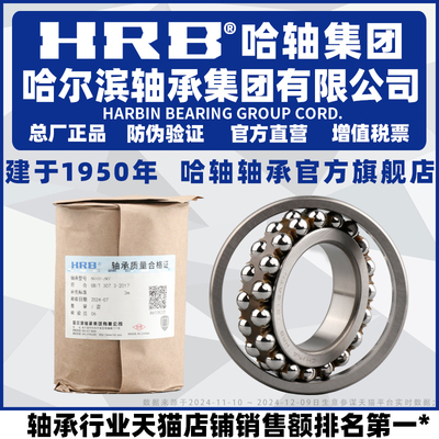 HRB 哈尔滨轴承 2211 2212 2213 A K A-2RZ TN 调心球