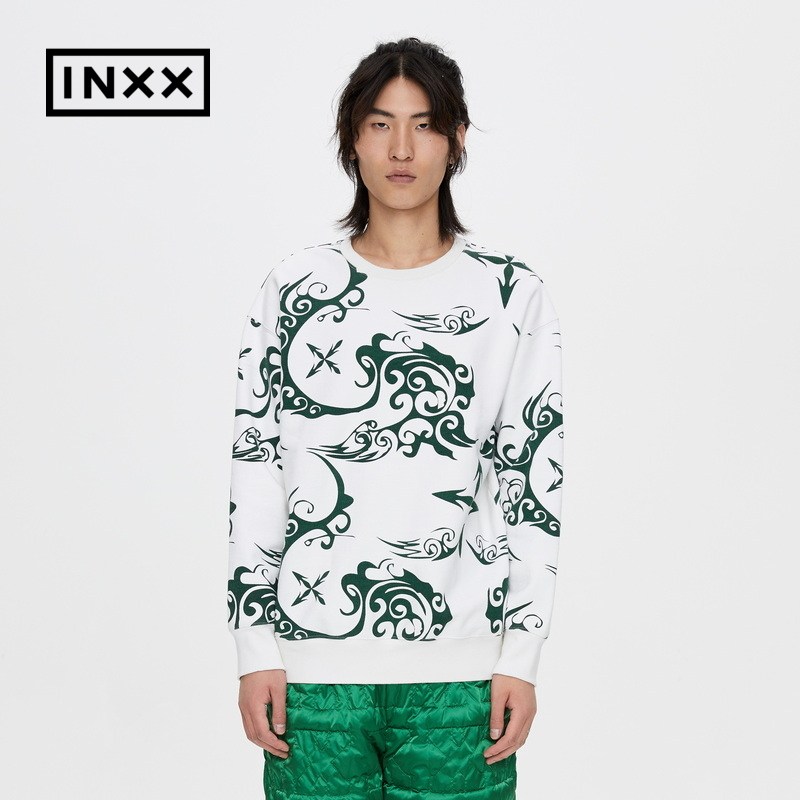 【INXX】MASTER HAN系列新品潮流印花卫衣XXB4100985_虎窝淘