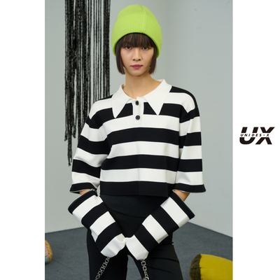 条纹针织衫UNIDES-XUX