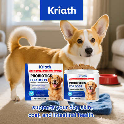 Kriath 犬专用益生菌软颗粒 呵护肠道平衡消化支持全龄宠物适用